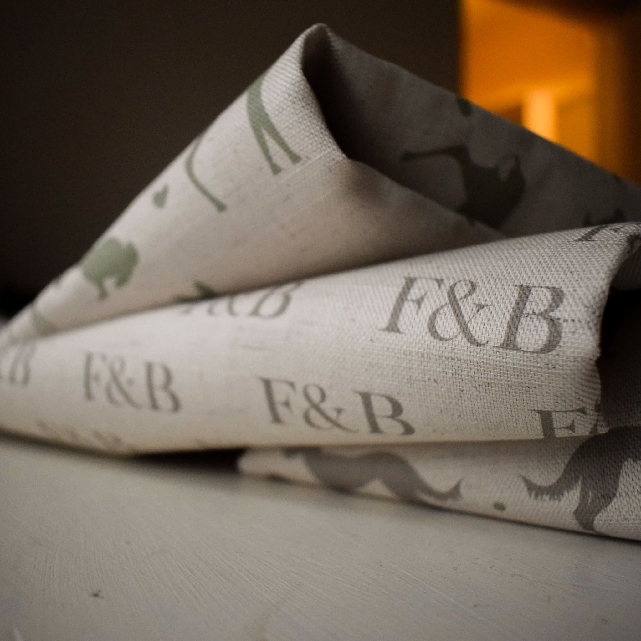 F&B Fabric - Country Fabric on Linen Cotton Drawn by Us – F&B Crafts